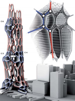 A City Within a Skyscraper for Battery Park - eVolo | Architecture Magazine