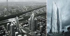 800 Meters High Urban Loop Skyscraper In China - eVolo | Architecture ...