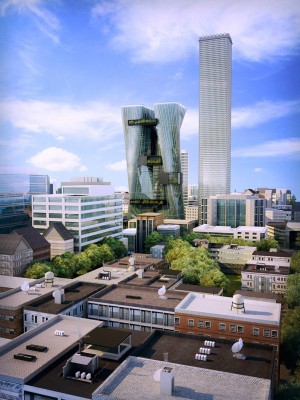 Siamese Twisting Skyscrapers For Sydney By Urban Office Architecture ...