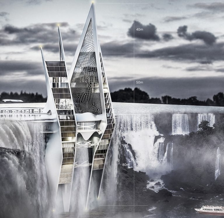 Waterfall Skyscraper - eVolo | Architecture Magazine