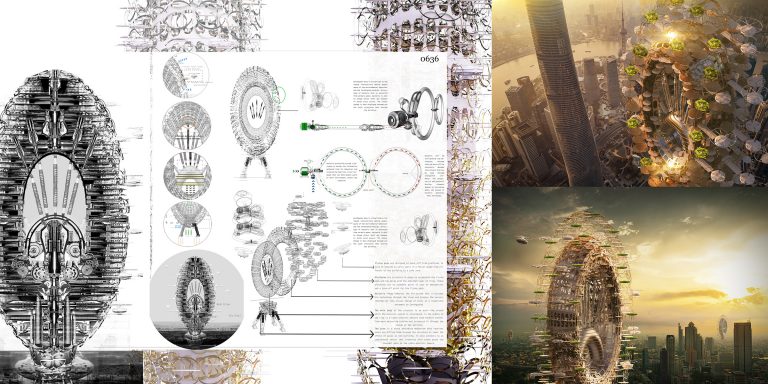 Mega-Bio-Cell Skyscraper (Bio-Seismometer) - eVolo | Architecture Magazine