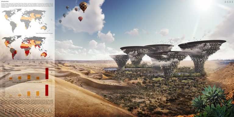 Skyscrapers Forest For Desert Regions - eVolo | Architecture Magazine