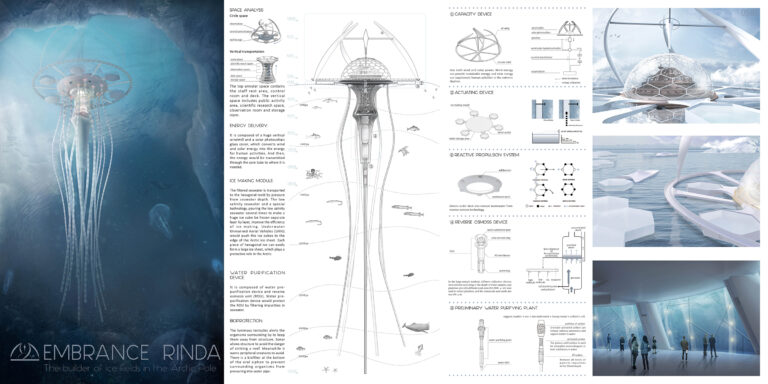 Ice-Making Skyscraper For The Arctic Ocean- eVolo | Architecture Magazine