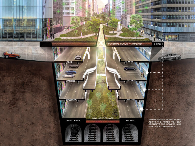 Invisible Skyscraper - eVolo | Architecture Magazine