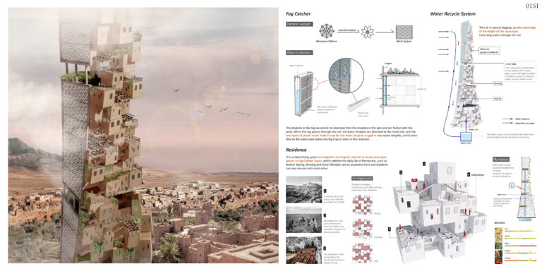 Fog-Catcher Skyscraper In Morocco - eVolo | Architecture Magazine
