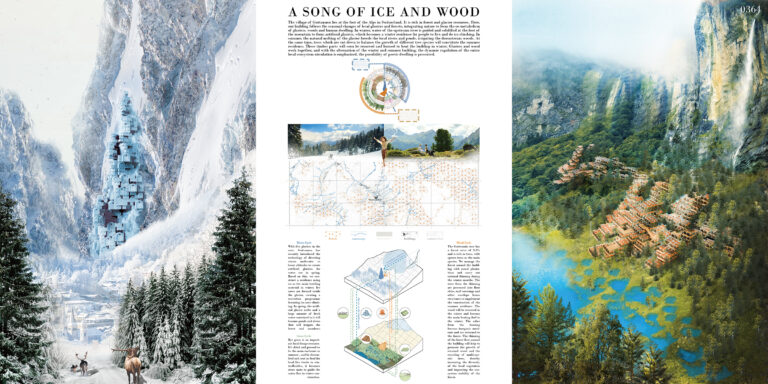 Ice and Wood Skyscraper- eVolo | Architecture Magazine