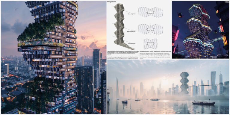 The Weave Skyscraper- eVolo | Architecture Magazine